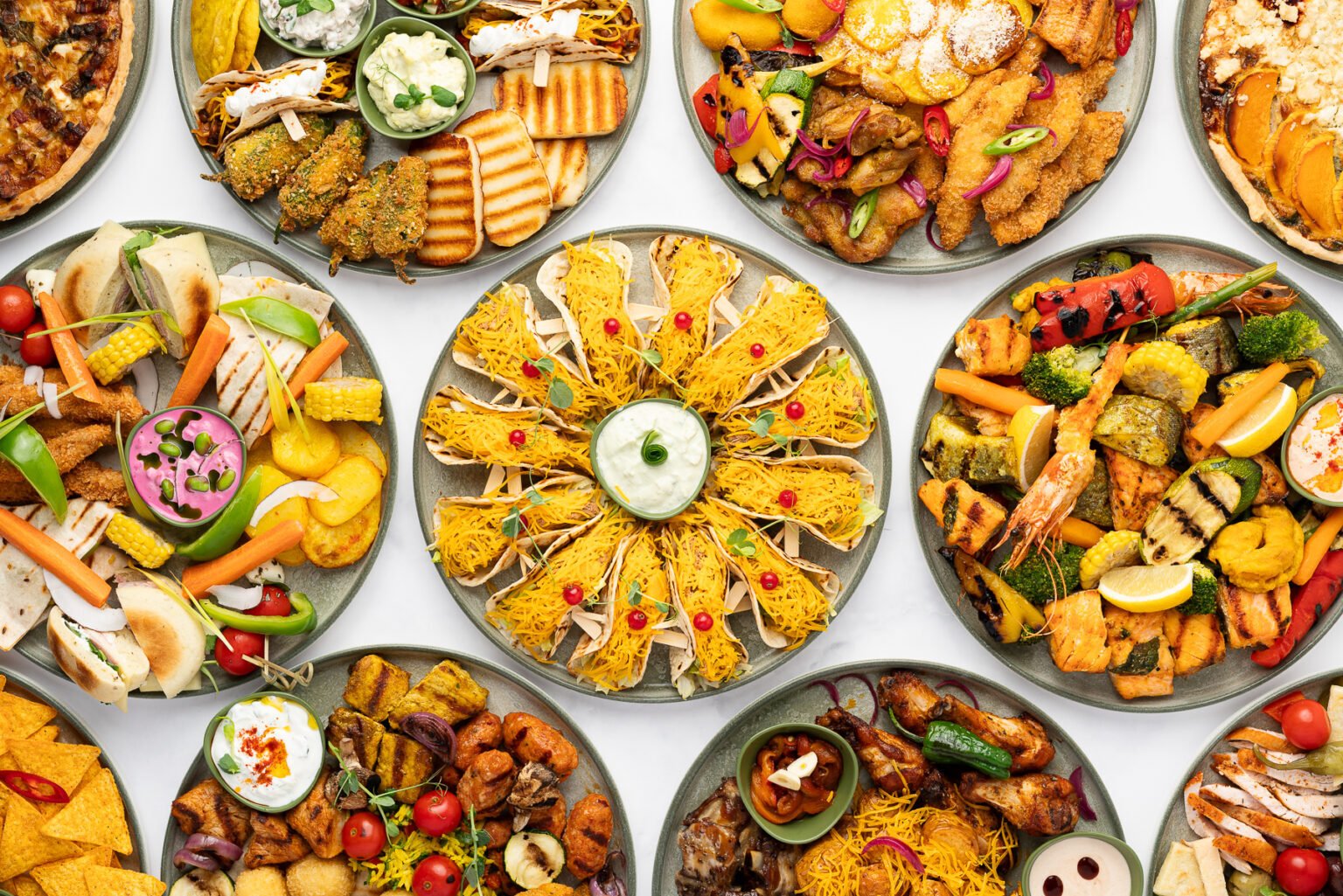 Platouri - Bucate pe Roate